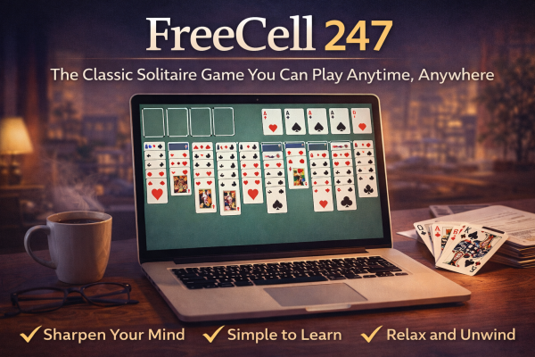 FreeCell 247: Online Solitaire Game Anywhere.